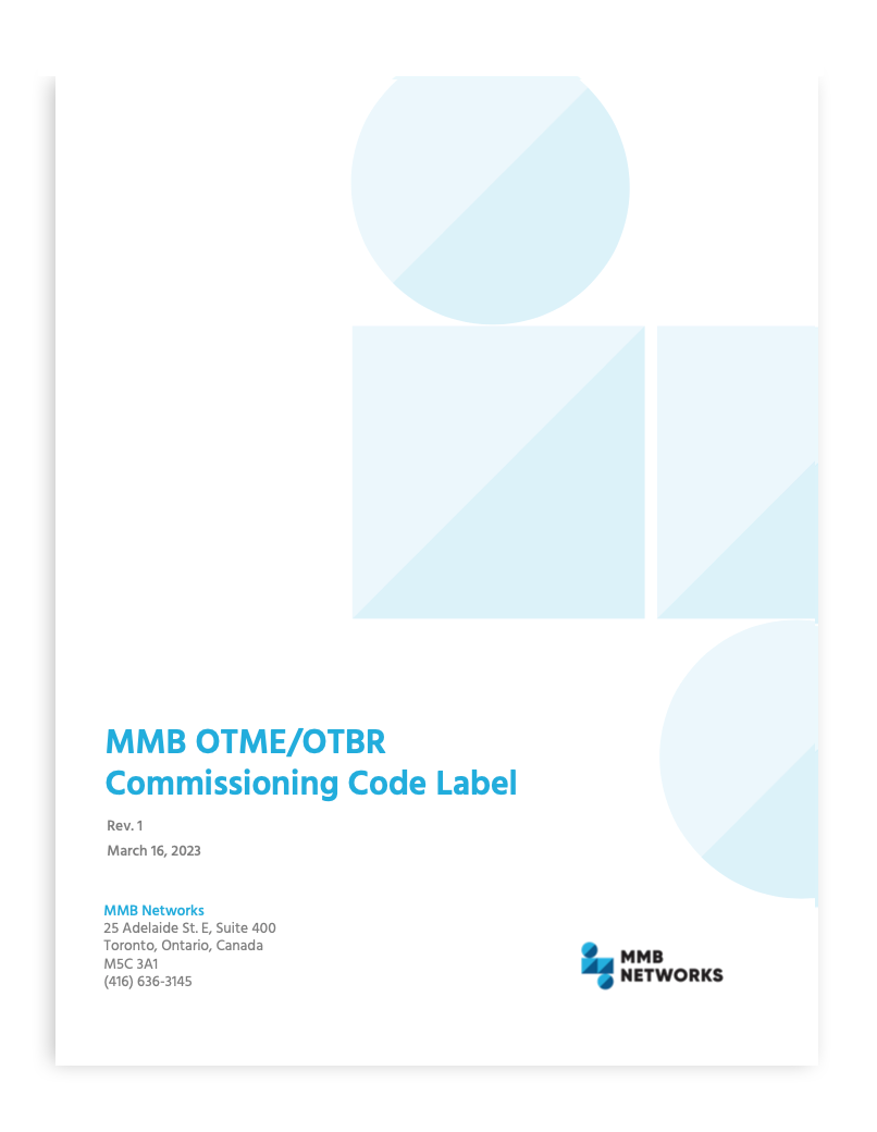 MMB Thread Border Router Getting Started Guide | MMB Networks